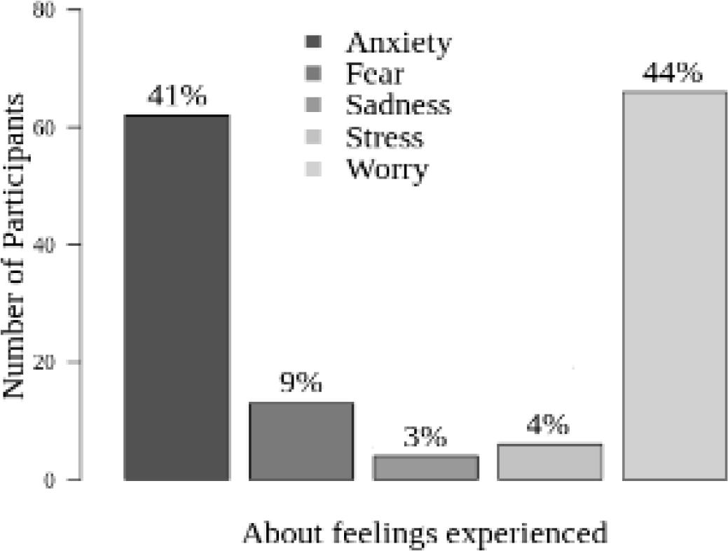 THE RETURN TO IN-PERSON CLASSES AND THE FEELINGS EXPERIENCED BY ...
