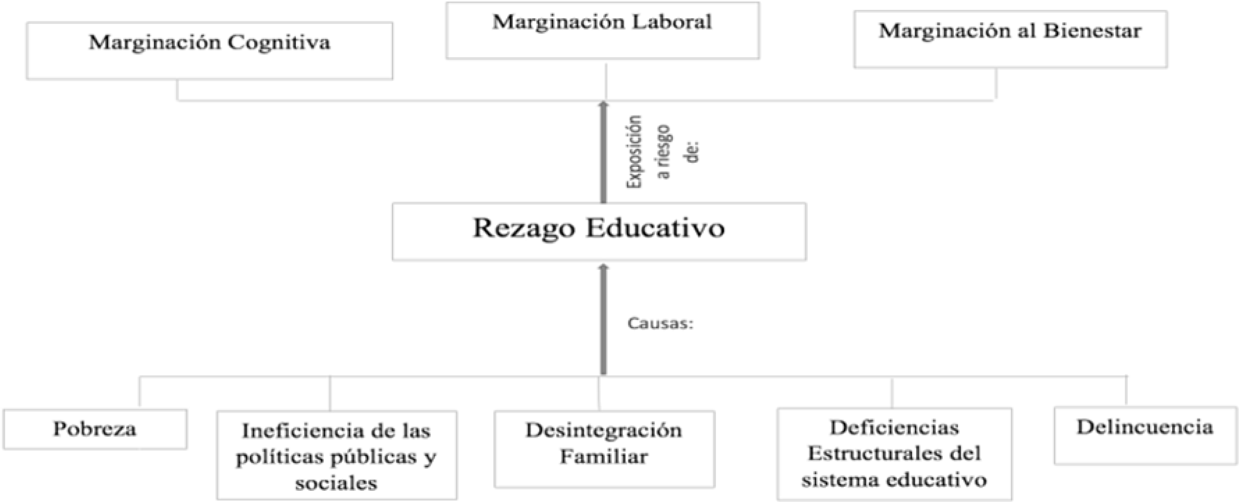 El rezago educativo como factor de riesgo a la vulnerabilidad social en México
